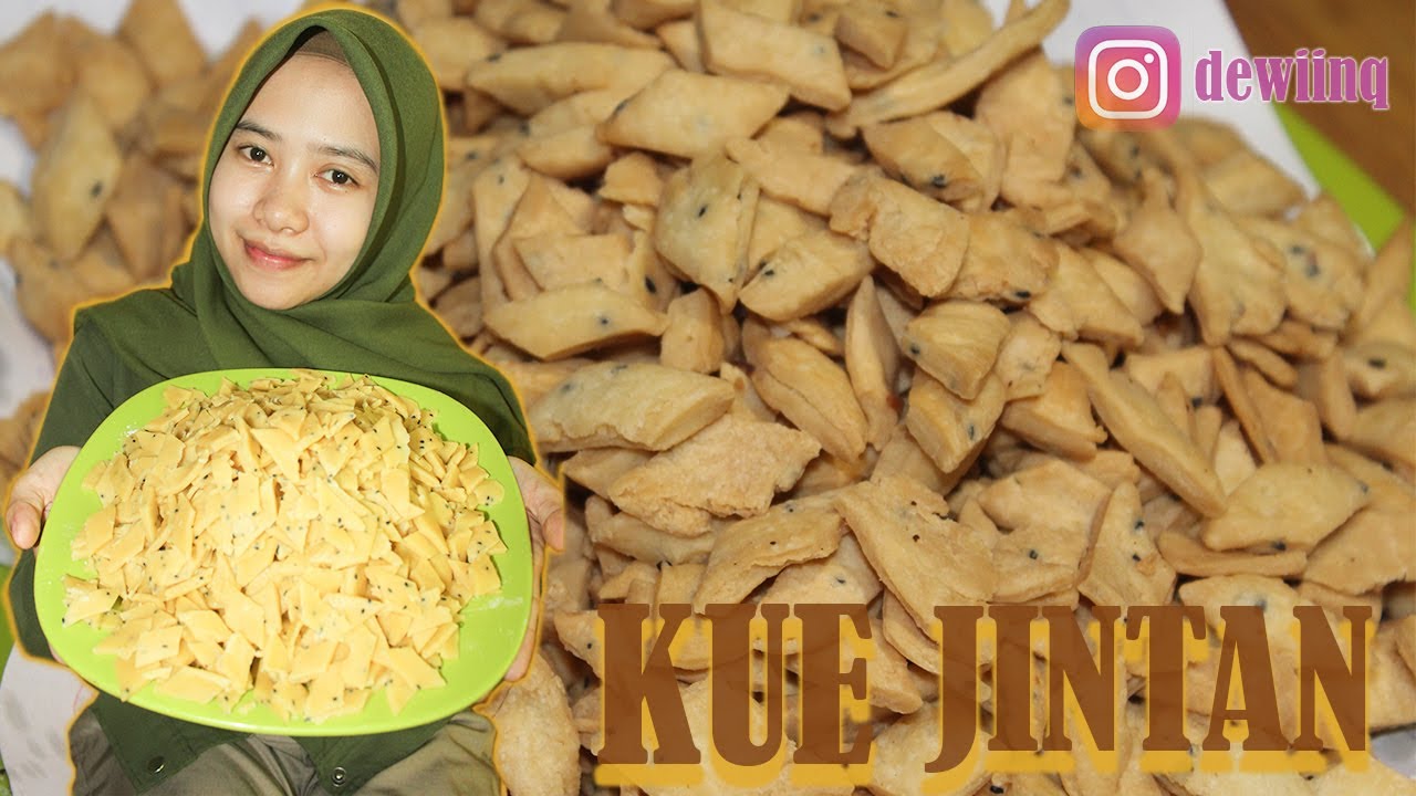 BIKIN KUE JINTAN ANTI GAGAL !! Ala Dewi Qolbi - YouTube