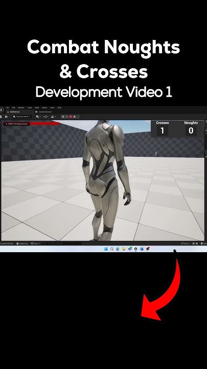 Combat Noughts & Crosses || Development Video 1 #gamedesign #gamedevelopment #unrealengine5 ...