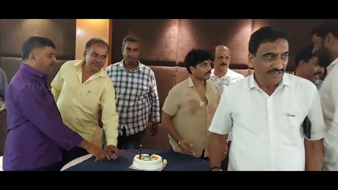ghost film producer sandesh N birthday day time/sandesh prince mysuru ...
