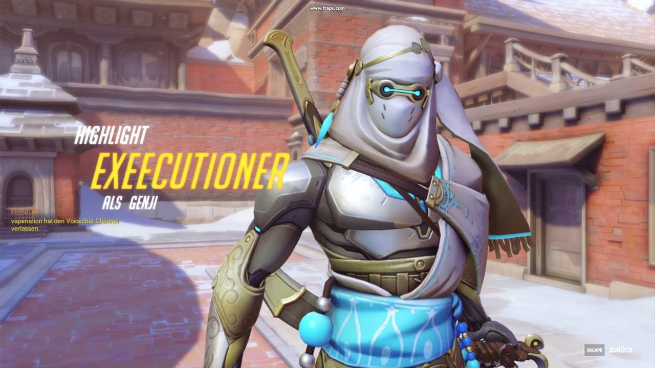 Overwatch Genji Slash and Dash Play of the Game - YouTube