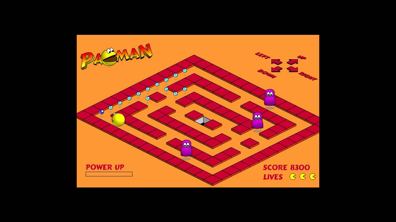 Pacman - 3D Pacman - YouTube