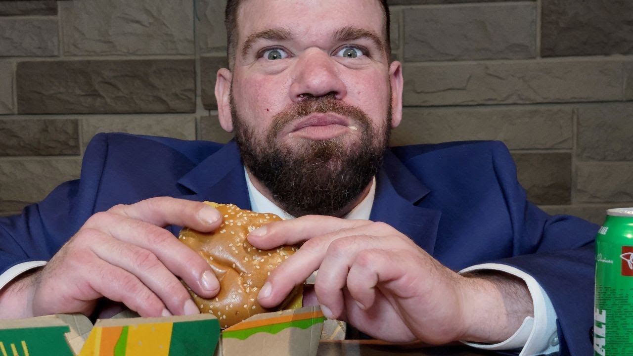 Asmr Mcdonalds Big Mac Chicken Burger Youtube