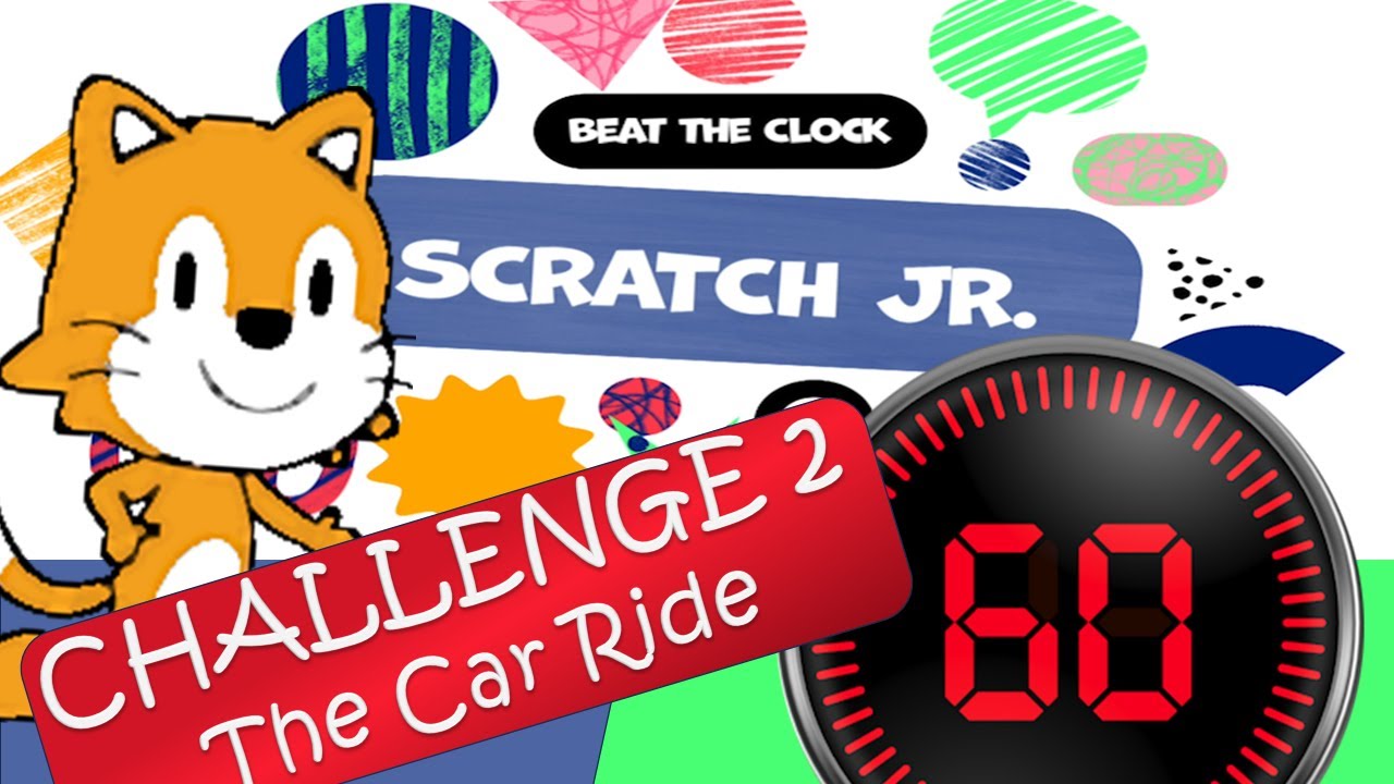 Scratch Jr. Beat the Clock Coding Game Challenge 2 The Car Ride - YouTube