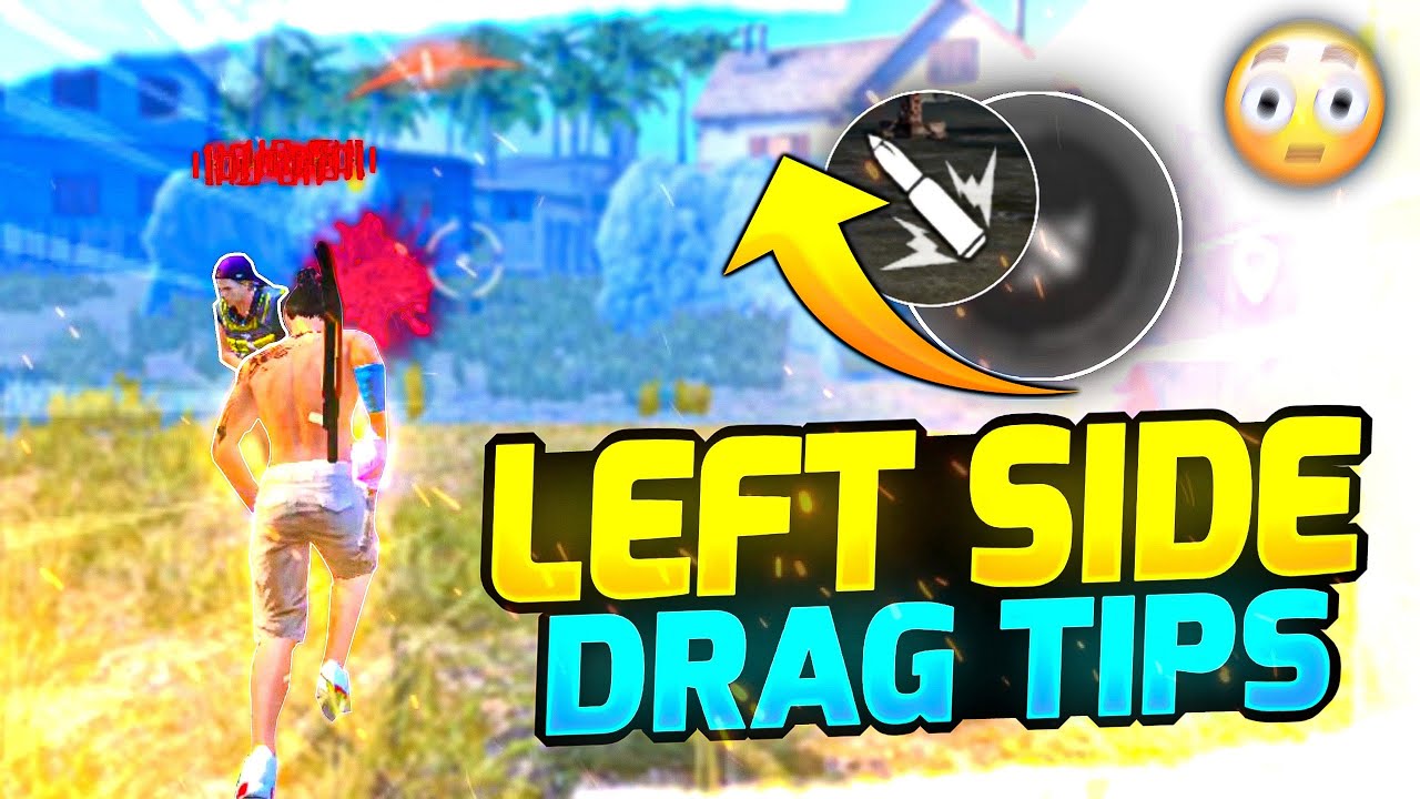 Left Side Drag Trick 🔥 - Rotation Drag Trick Left Side - One Tap ...