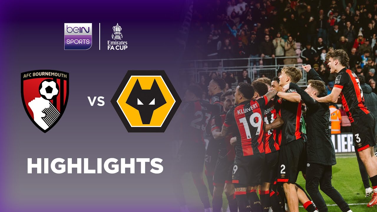 Bournemouth 1-1 Wolves (Pens. 5-4) | FA Cup 24/25 Match Highlights ...