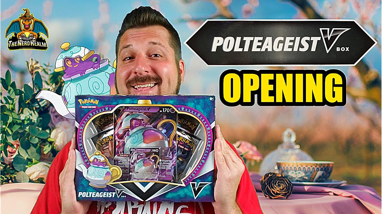 Polteageist V Box | Pokemon Cards Opening - YouTube