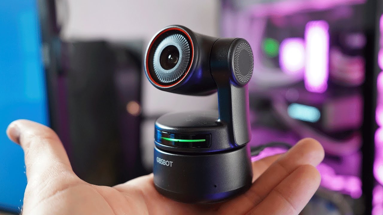 Esta cámara PETA ZETA es increíble - OBSBOT Tiny 4K - YouTube