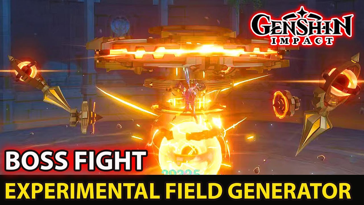 Experimental Field Generator Boss Fight - Genshin Impact Update 4.1 ...