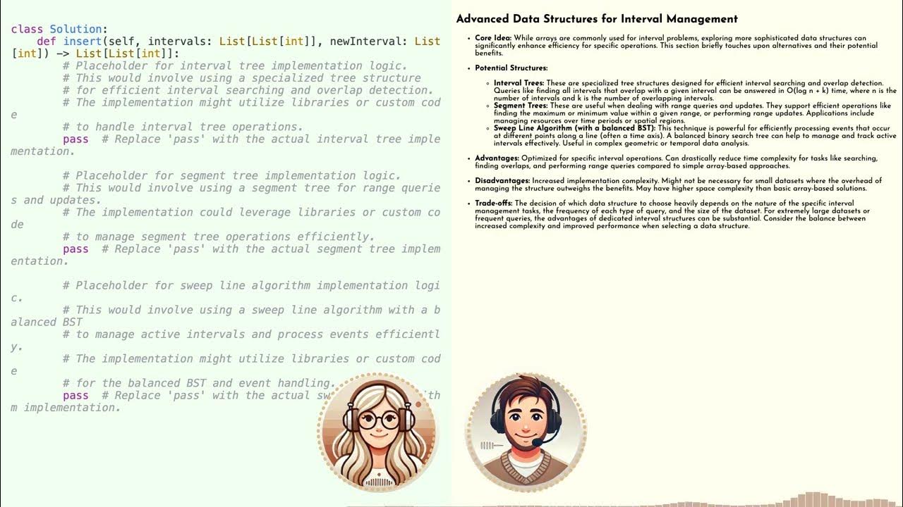Insert Interval: Calendar Scheduling & Beyond | Algorithm Deep Dive | Audio Podcast - YouTube