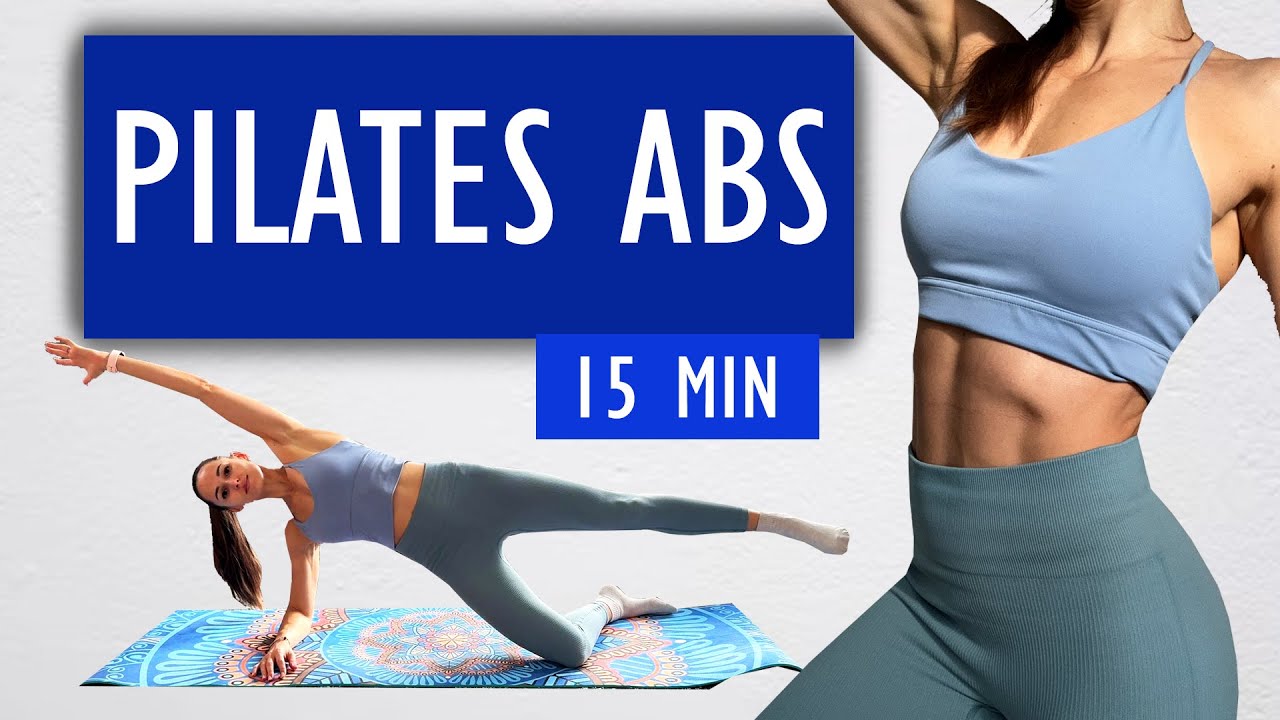 15 Min Pilates Abs Workout At Home Pilates Youtube