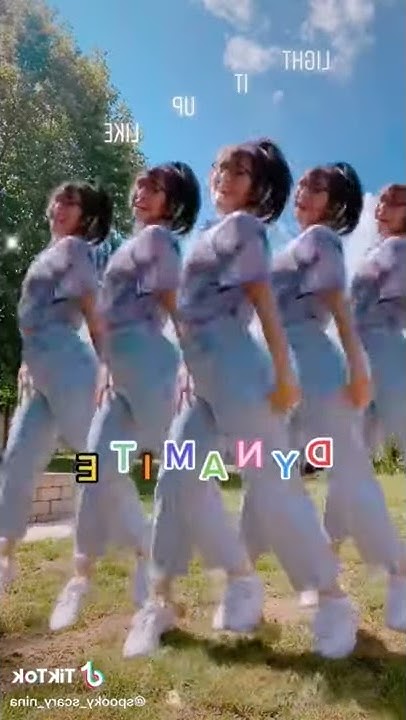 BTS - Dynamite Tiktok Dance (Mirrored + slow) - YouTube