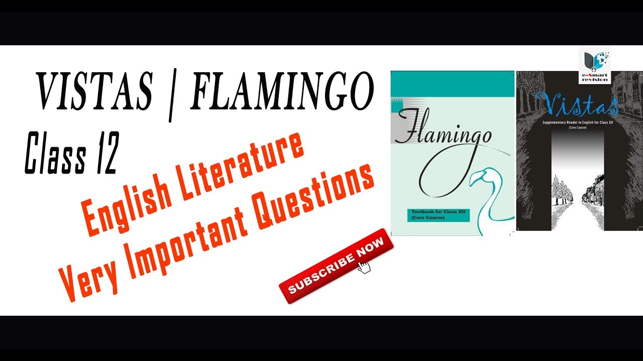 Very Important Questions | English | class 12 | FLAMINGO | VISTAS ...