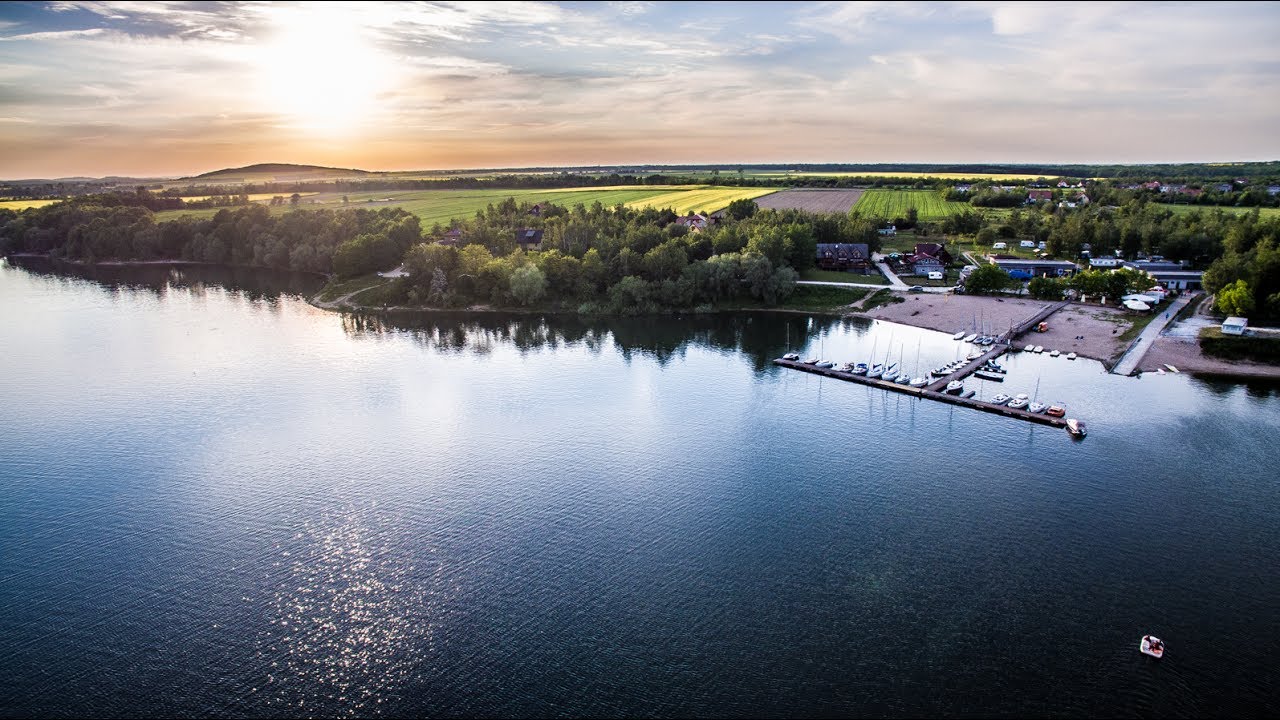 Zalew Mietkowski - największe jezioro w województwie dolnośląskim - YouTube