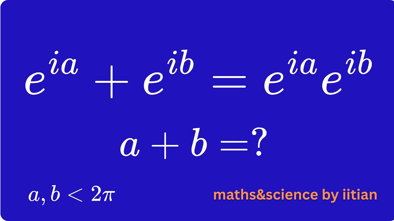 The #1 Way to Solve COMPLEX NUMBERS Problems in Class 11| Using Euler’s ...