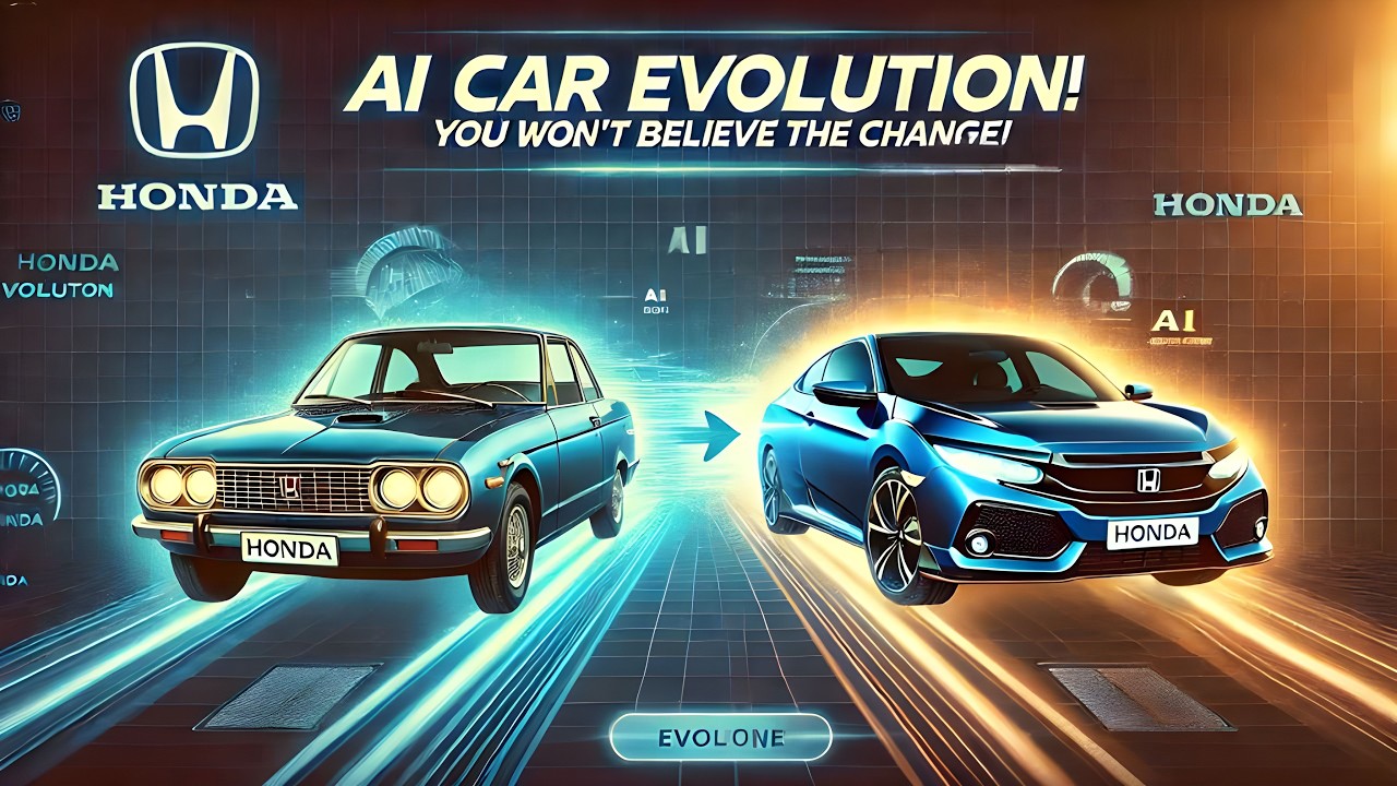 Honda Evolution: From 1972 Classic to Hybrid CR-V! - YouTube