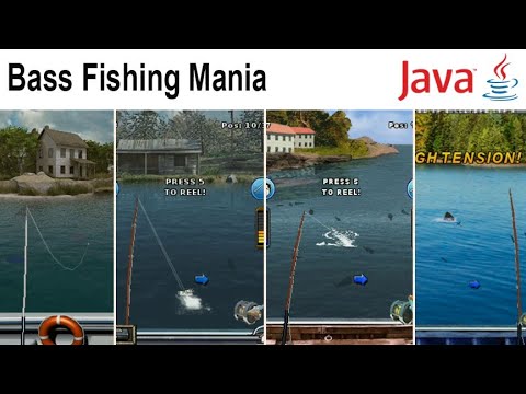 Bass Fishing Mania Games for Java Mobile - YouTube