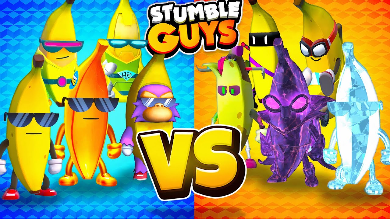 BEST BANANA BATTLE in Stumble Guys! - YouTube
