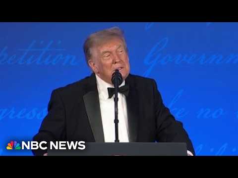 Trump calls Obama's speech at past White House Correspondents' Dinner 'respectful'