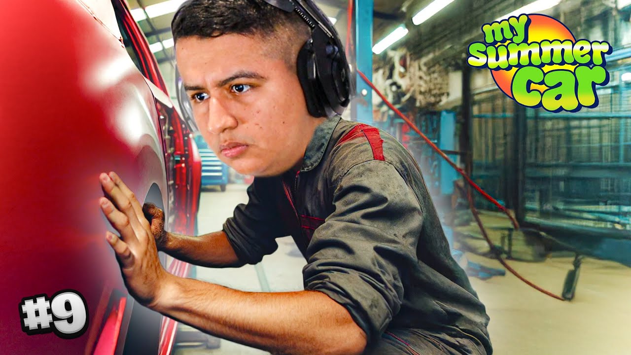 ¡montando El Interior De Mi Carro Termina Mal My Summer Car 8 Youtube