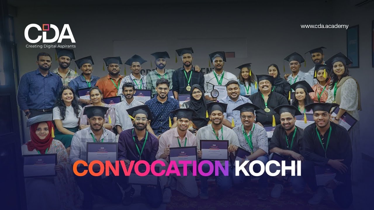 CONVOCATION | CDA ACADEMY | KOCHI - YouTube