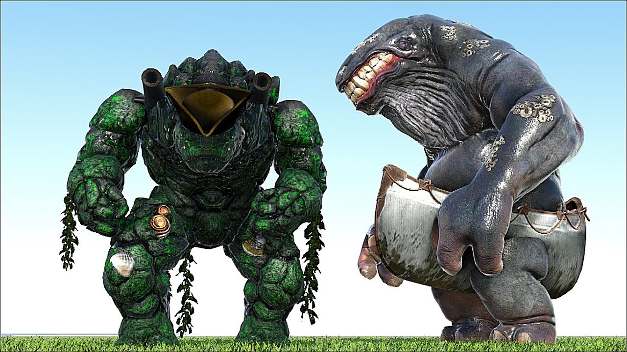 CAPTAIN BLACK BOULDER BOSS VS WHALEROG GANTU DEADLY BATTLE (ARK ...