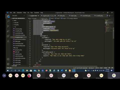 Hướng dẫn sử dụng HTML form, Jquery và PHP để nhập dữ liệu vào MySQL ...