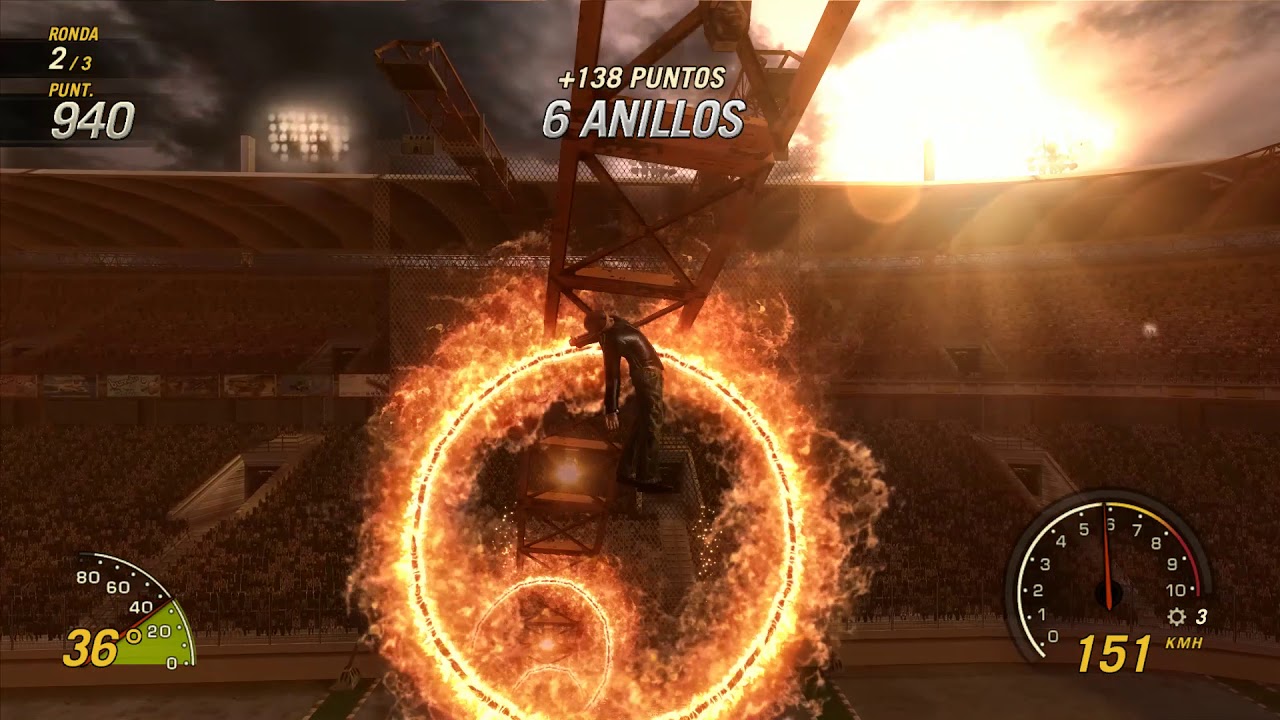 FlatOut Ultimate Carnage stuns mini games multiplayer anillos de fuego ...