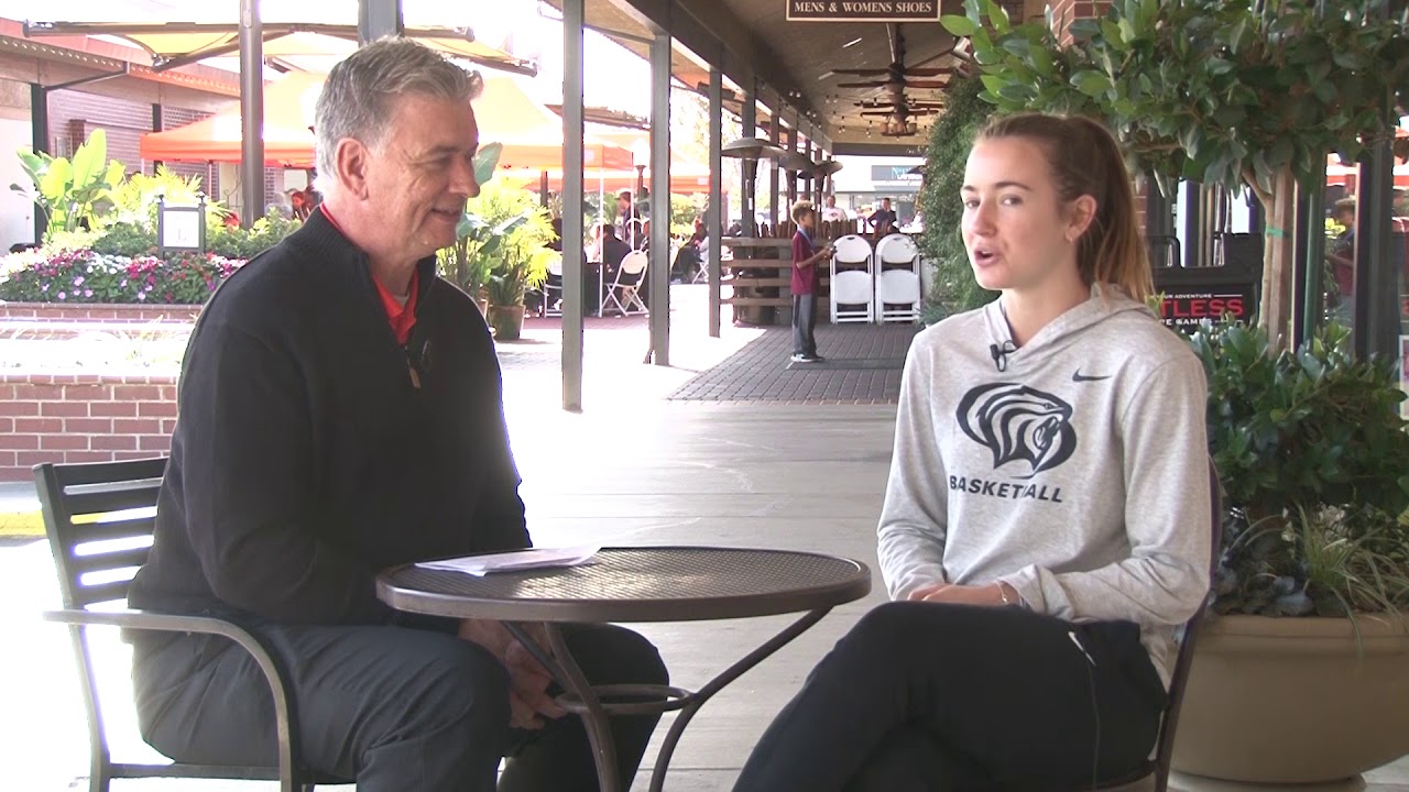 Get to know Freshman Sam Ashby of Pacific Women's Hoops. - YouTube