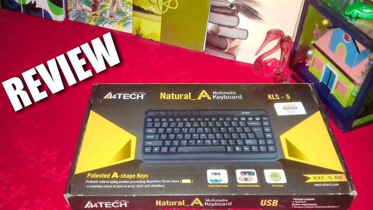 A4TECH Keyboard Review || Model-KLS-5 || Multimedia Keyboard - YouTube