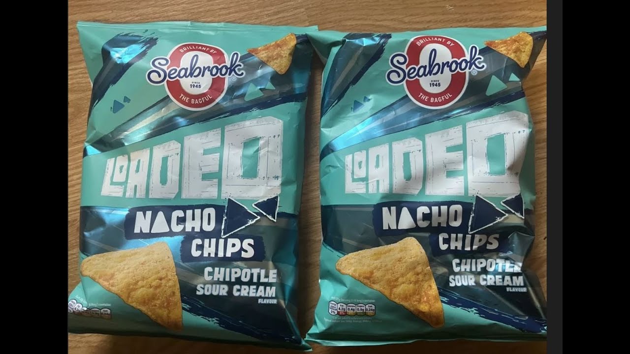 SEABROOK. LOADED NACHO CHIPS. CHIPOTLE. SOUR CREAM. FLAVOUR. REVIEW ...