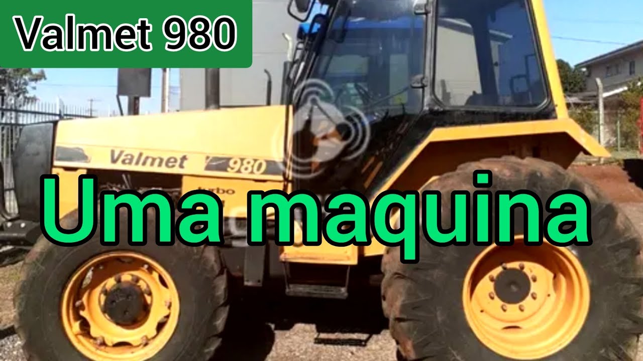 DEMOROU MAIS APARECEU VALMET 980 TRAÇADO ÓTIMO TRATOR A VENDA - YouTube