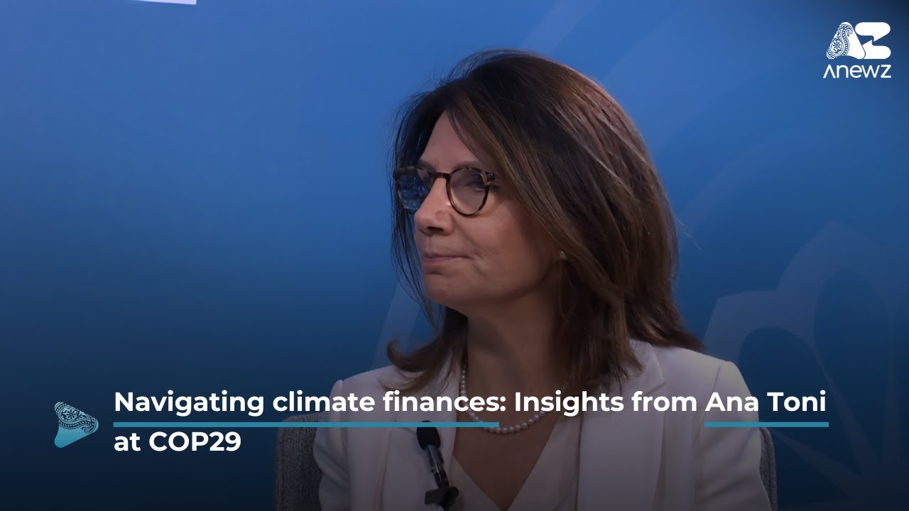 Navigating Climate Finances: Insights from Ana Toni at COP29 - YouTube