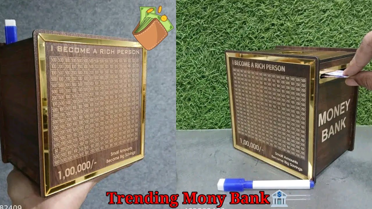Trending Money Saving Box | Mony Bank | Best Mony Bank - YouTube