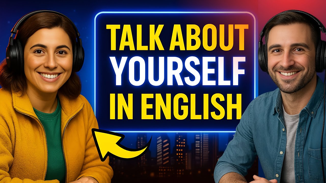 Speak About Yourself in English: Simple Tips, Useful Phrases - YouTube