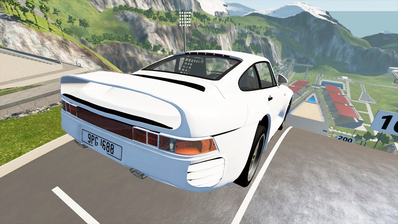 Acelerando No Maximo Na Rampa Beamng Drive! - YouTube