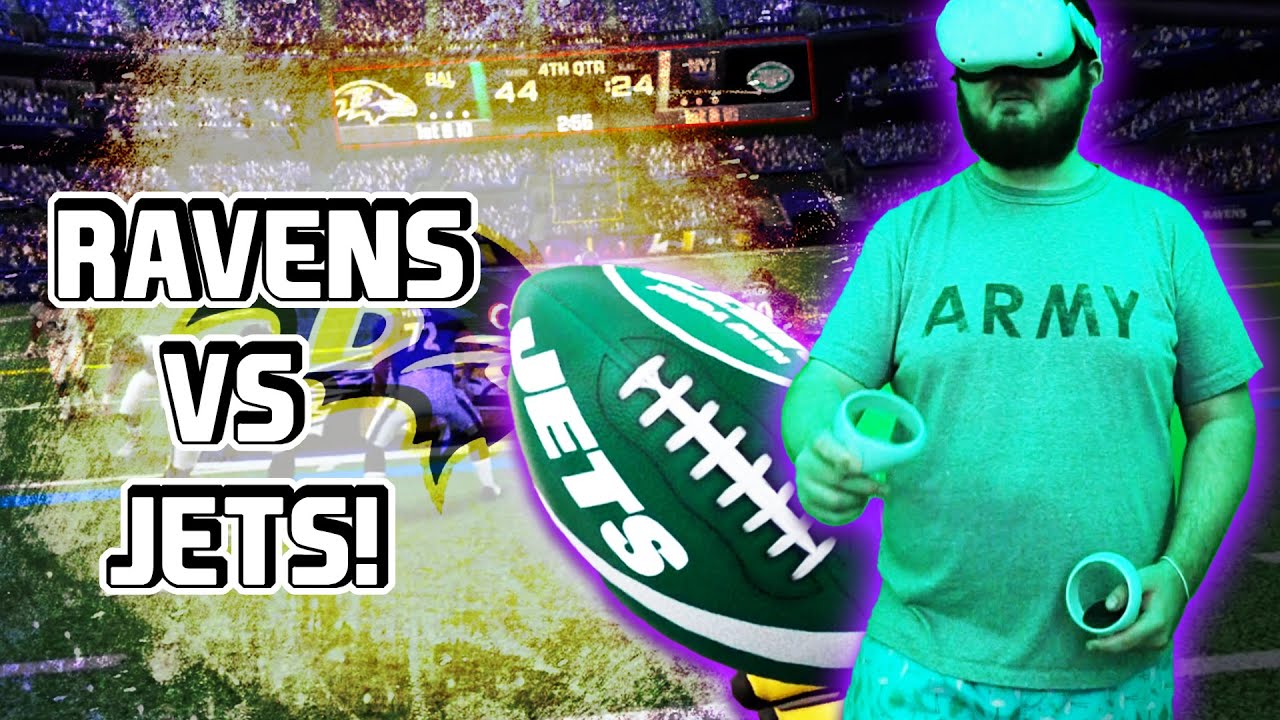 BALTIMORE RAVENS VR FRANCHISE| RAVENS VS JETS WEEK 1! | NFL PRO ERA ...