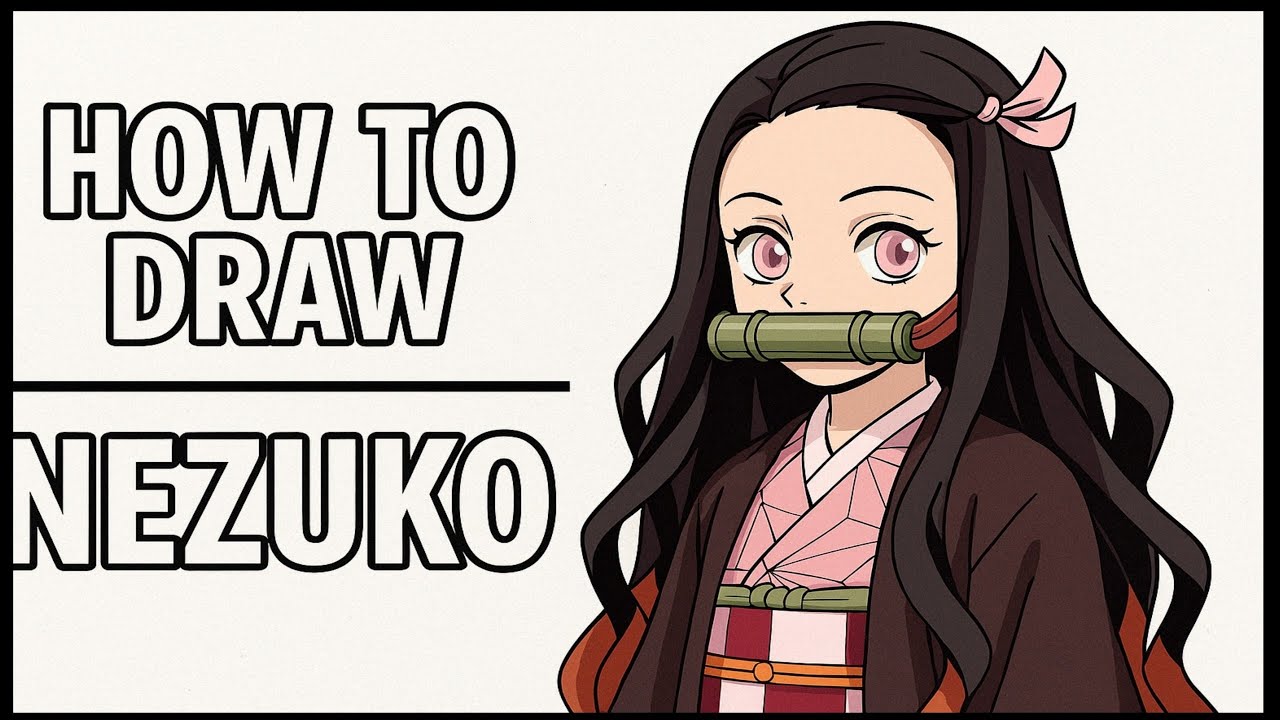 How To Draw Nezuko Demon slayer ll Easy Nezuko Drawing in 5 Minutes ...