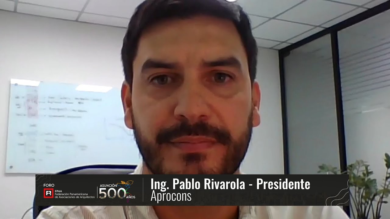 Pablo Rivarola, Pdte de APROCONS: Un acierto haber enfocado al ...