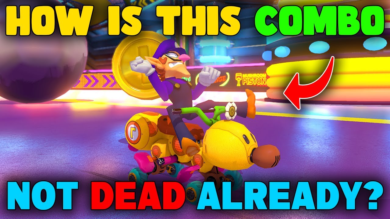 HOW is the Waluigi Wiggler COMBO not completely DEAD? - Mario Kart 8 ...