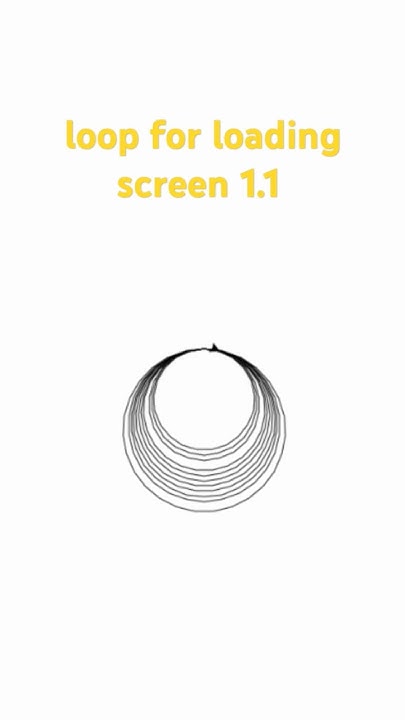 create loop for loading screen using python code in comments - YouTube