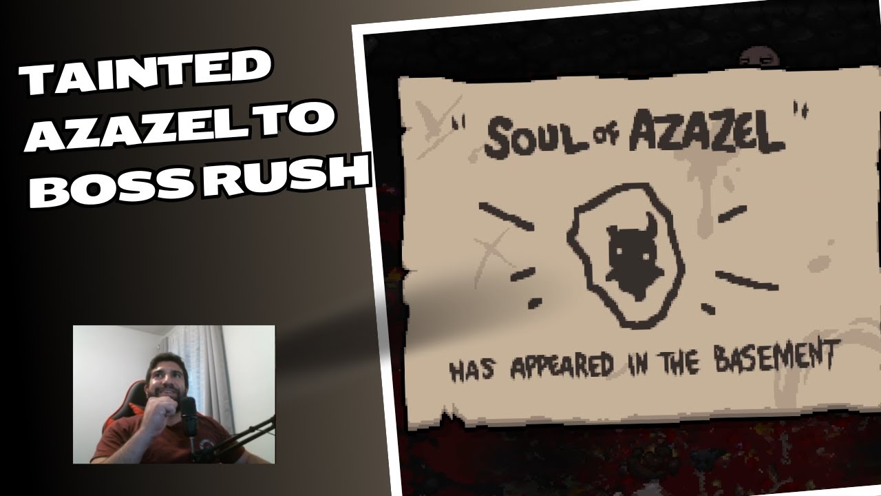 TBOI Tainted Azazel to Boss Rush #Repentance - YouTube