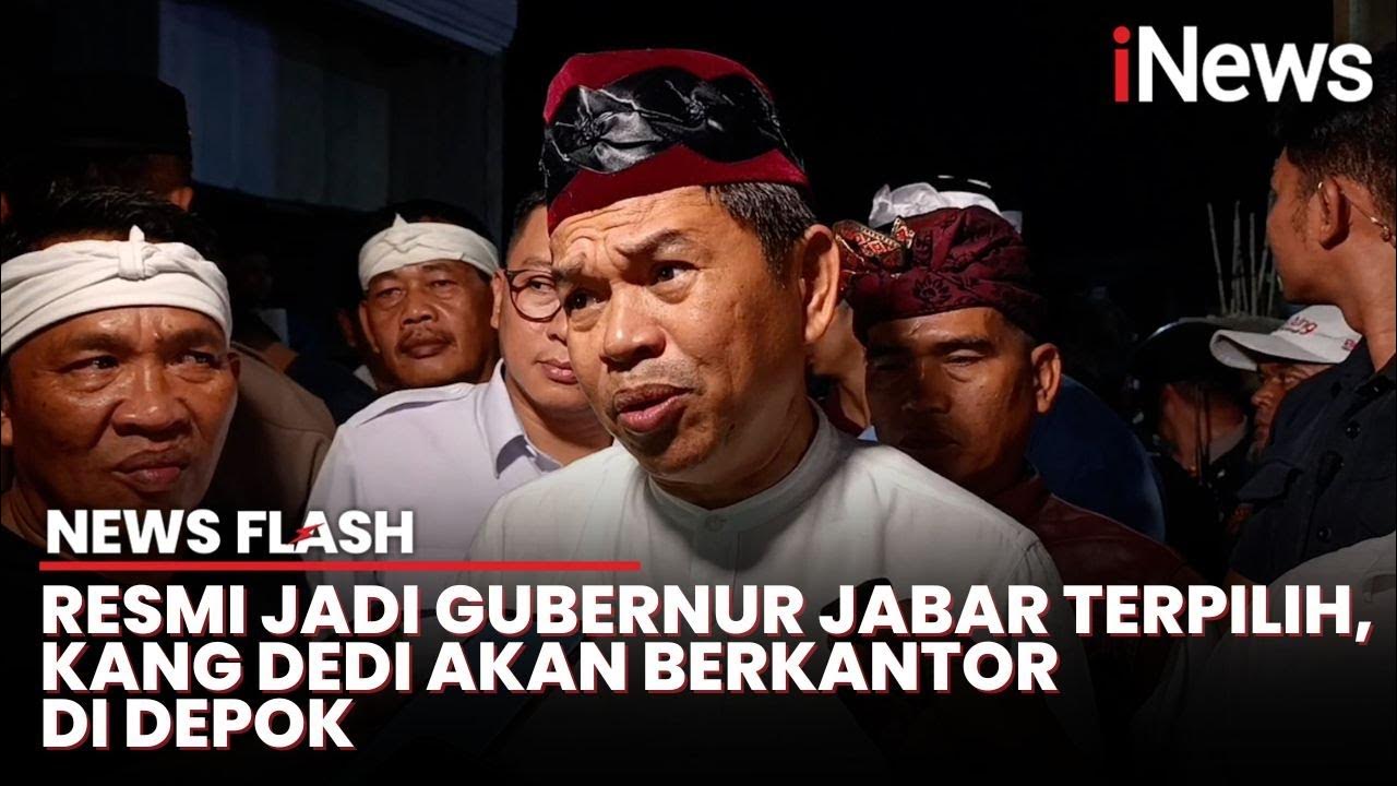 Dedi Mulyadi akan Berkantor di Kota Depok usai Dilantik jadi Gubernur Jawa Barat | News Flash ...