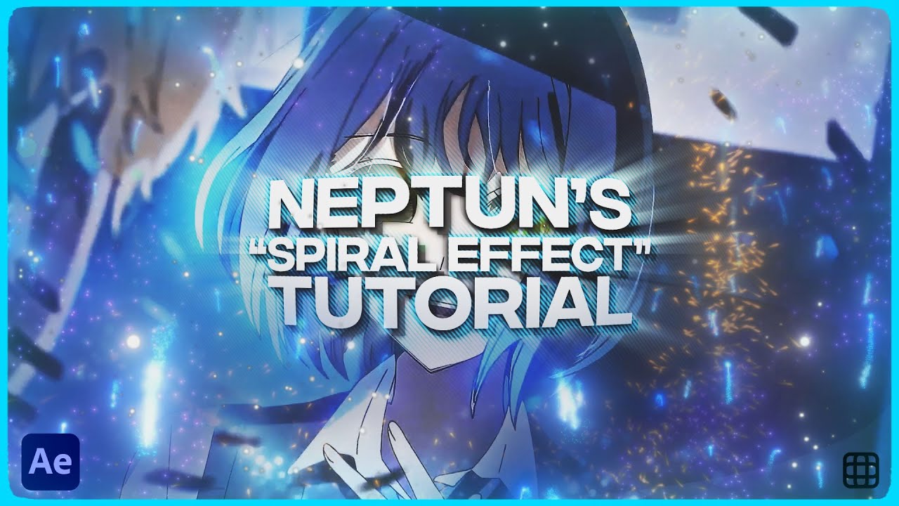 「NEPTUN'S SPIRAL EFFECT 🧊💕」After Effects「TUTORIAL」4K (NEPTUN'S FREE EDIT PACK 3 RELEASE) - YouTube