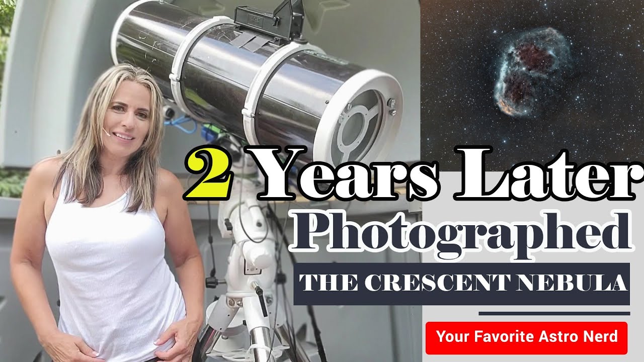 My Astro Photos - 2 Years Later, I Photographed the Crescent Nebula # ...