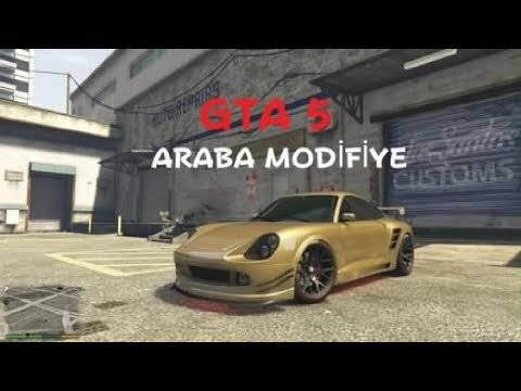 GTA 5 ARABA MODİFİYE EDİYORUZ