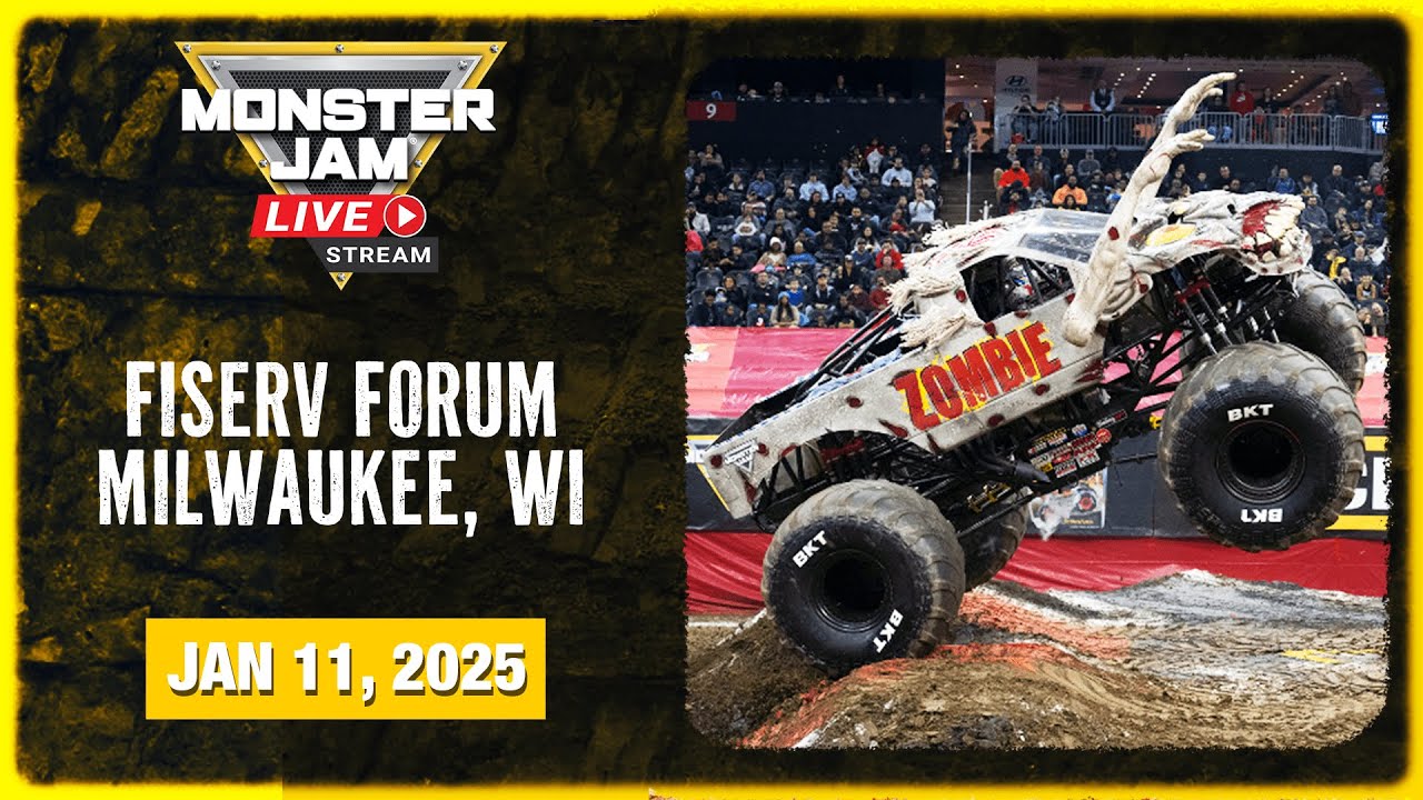 Monster Jam: Milwaukee - 2 (Full Event) | Jan 11, 2025 | Arena Central ...