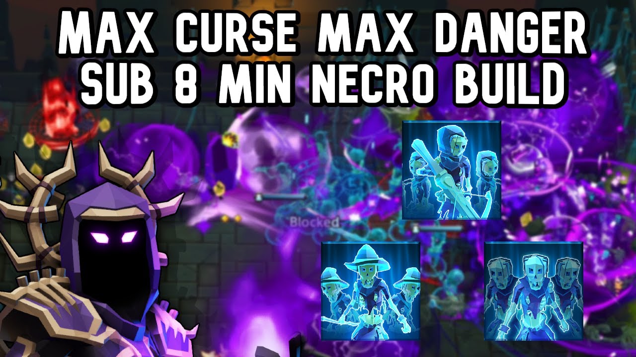 Sub 8 Max Curse Max Danger Using Necromancer's First Weapon | Soulstone ...