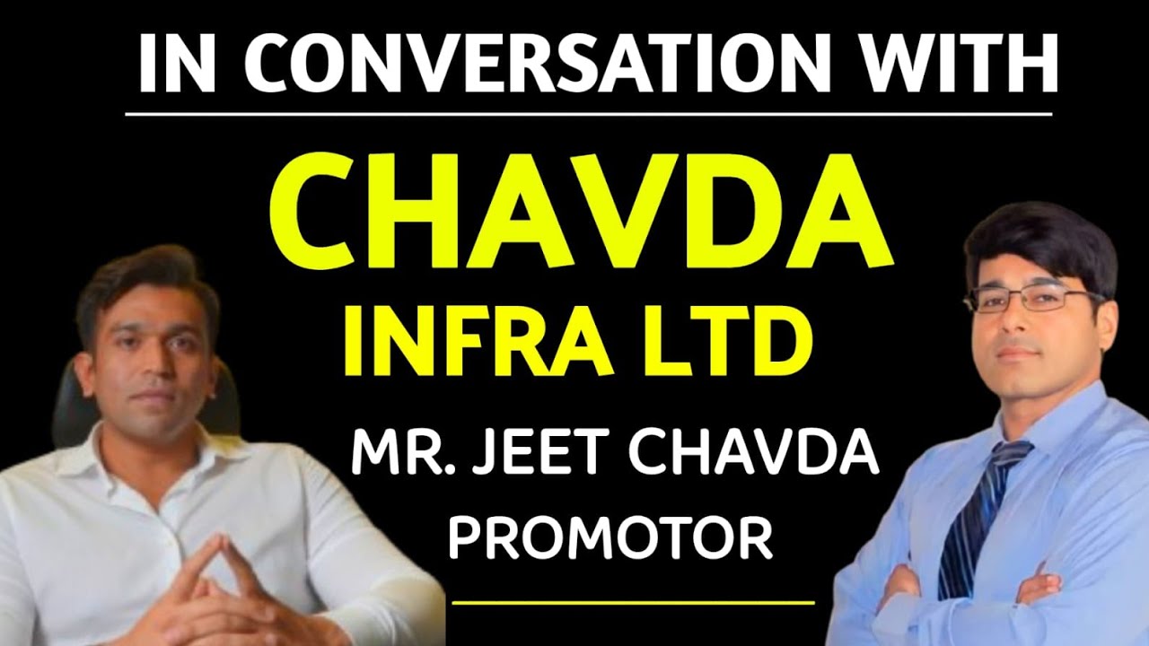 CHAVDA INFRA LTD IN CONVERSATION WITH MANAGEMENT #waareerenewables # ...