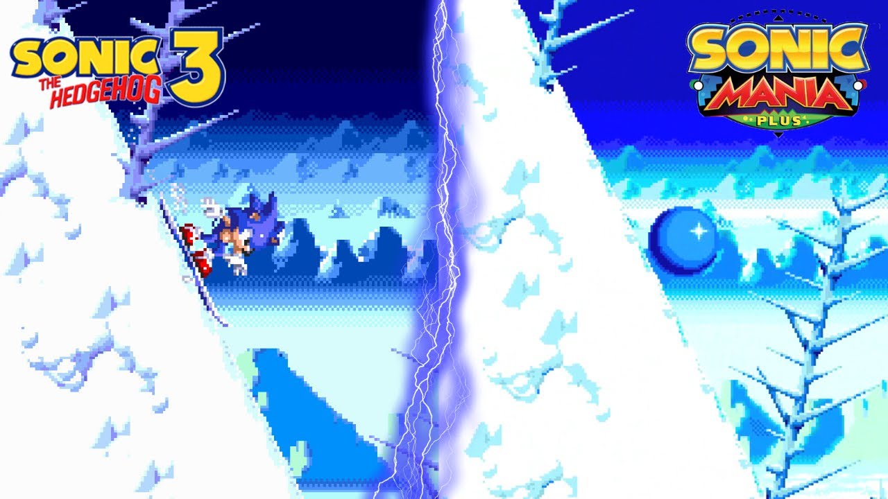 Ice Cap Zone Remade Into a Sonic Mania Stage - YouTube