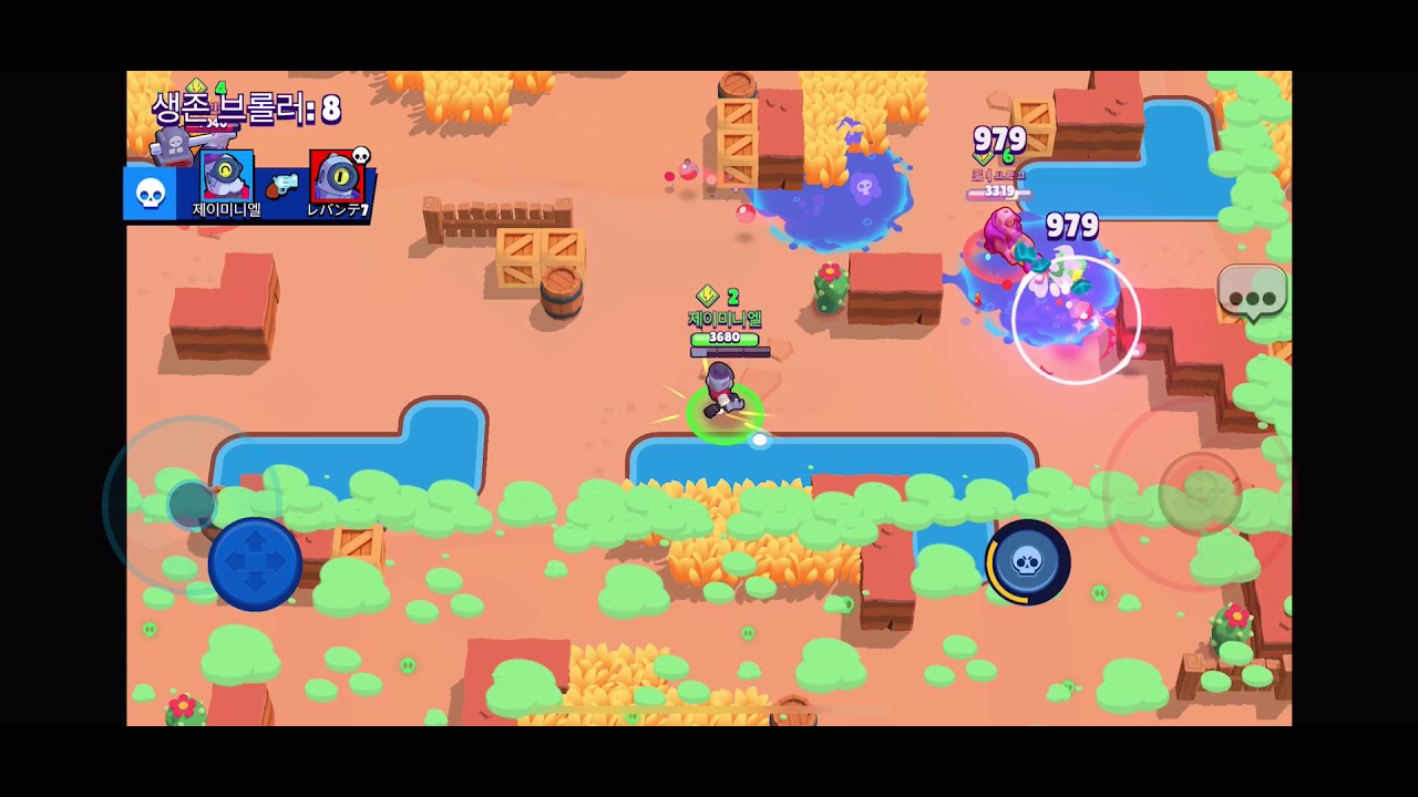 BRAWL STARS! Watch Shelly, Barley, Tick, Brock & Rico in action! 쉘리, 발리 ...